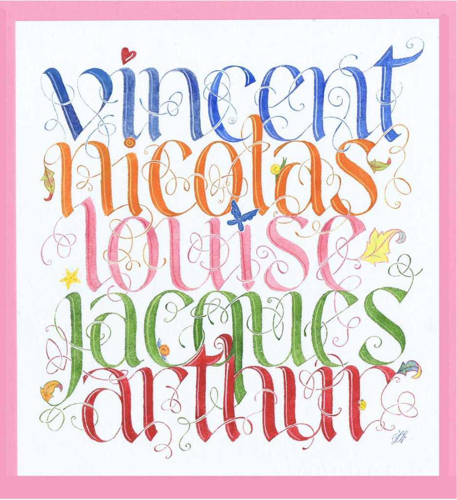 On-line Calligrafée Art School: Calligraphy, Illuminated letters ...