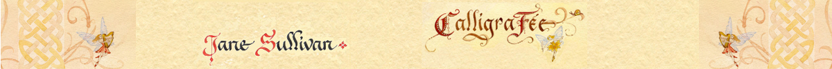 Accueil - CalligraFée - Jane Sullivan